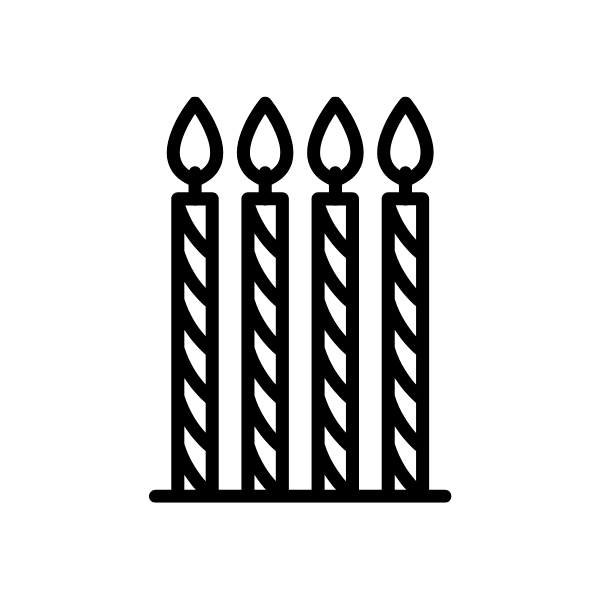 Birthday Candles Coloring Page | Free Birthday Printable